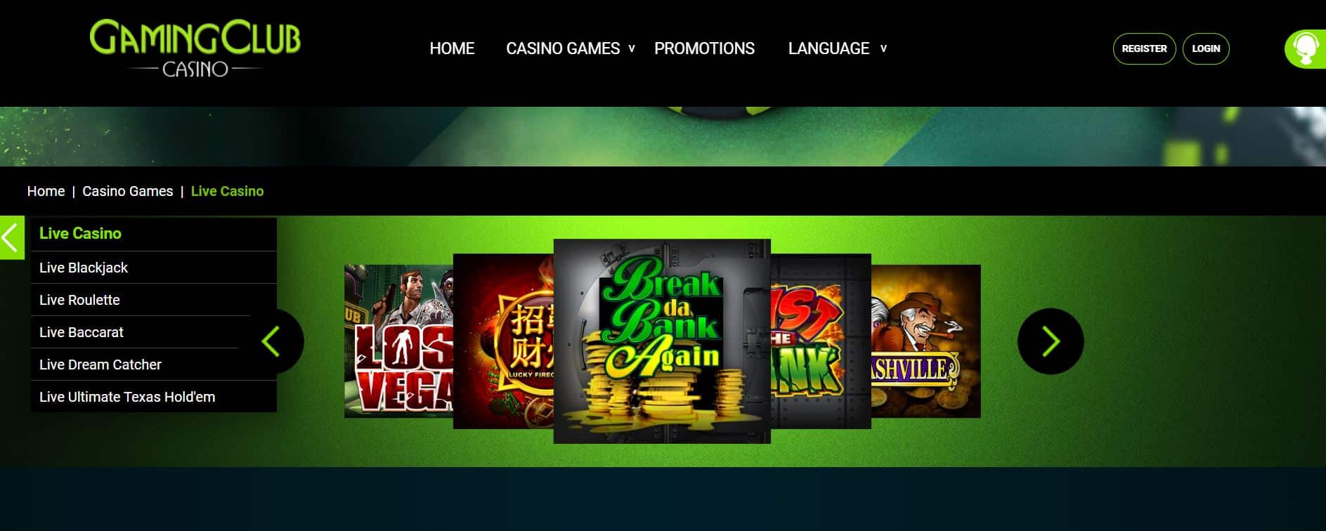 Gaming Club Casino - Avis 2025 & Bonus 250% jusqu’à 350 CAD