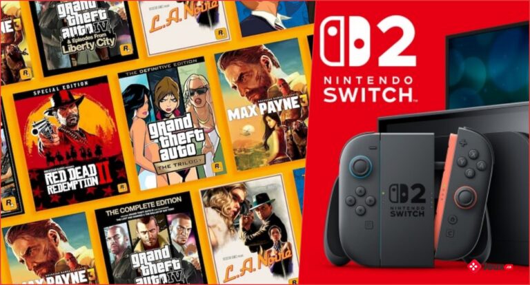 🎮 Nintendo Switch 2 : Tous Les Jeux Rockstar Compatibles Dès Le ...